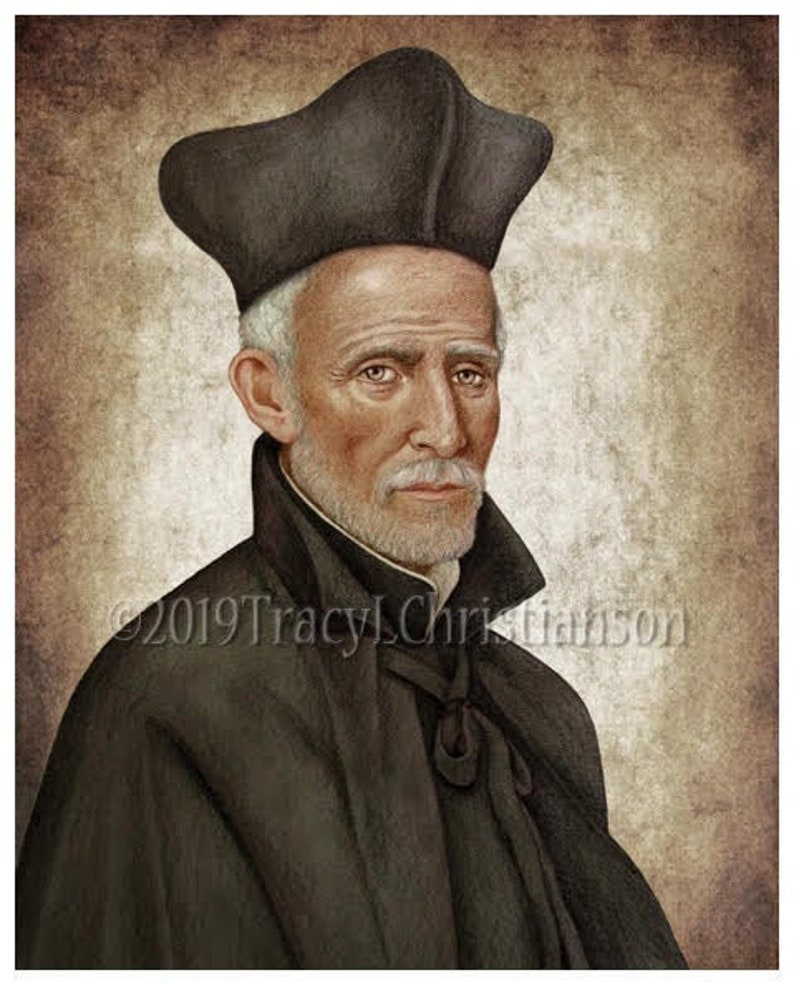 St. Joseph Calasanz Art Print, Catholic Patron Saint of Students - Etsy