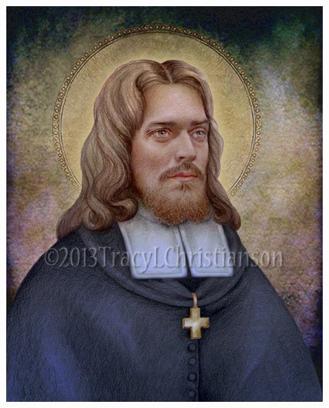 St. Oliver Plunkett Art Print Catholic Patron Saint of Peace - Etsy