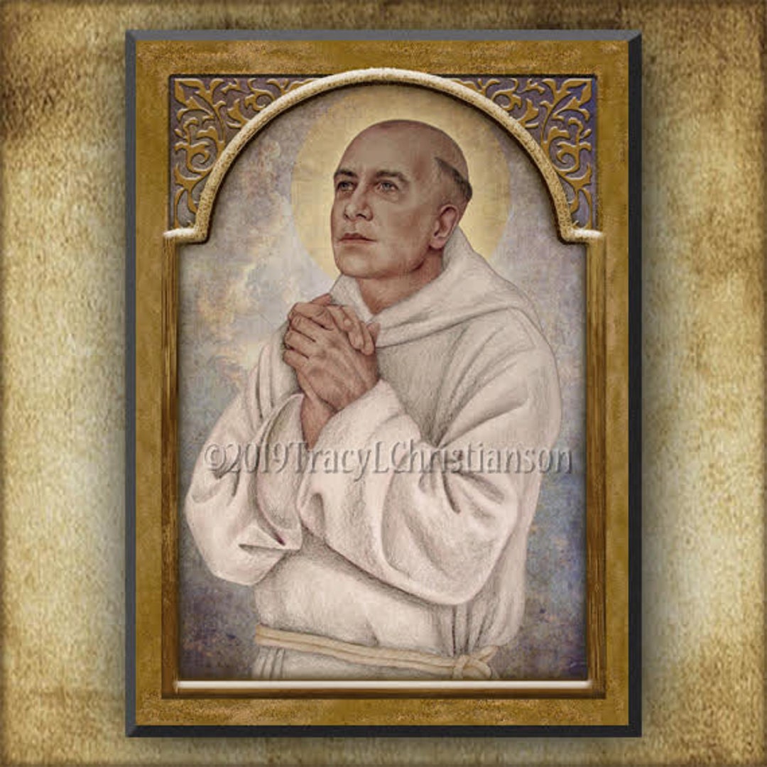 St. Bruno of Cologne Wood Icon & Holy Card GIFT SET for Confirmation - Etsy