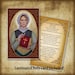 St. Margaret Clitherow Pendant and Holy Card GIFT SET Saint for ...