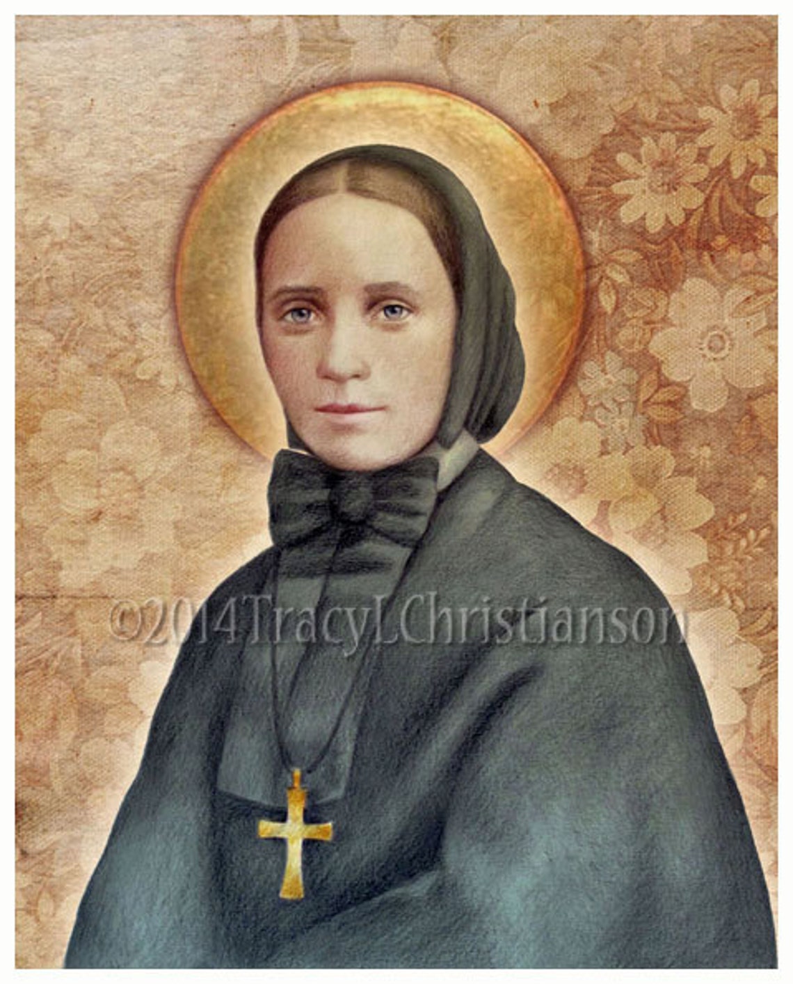 St. Frances Xavier Cabrini Mother Cabrini Art Print Catholic | Etsy