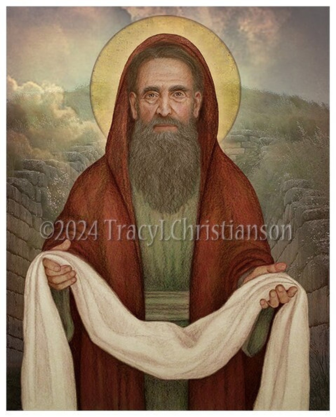 St. Lazarus of Bethany Art Print/picture, Catholic Patron Saint - Etsy