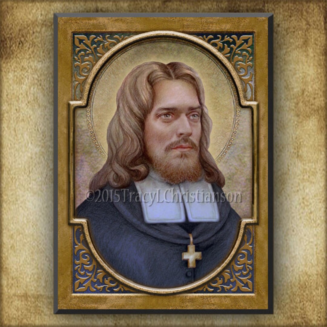 St. Oliver Plunkett Wood Plaque & Holy Card GIFT SET, Catholic Art - Etsy