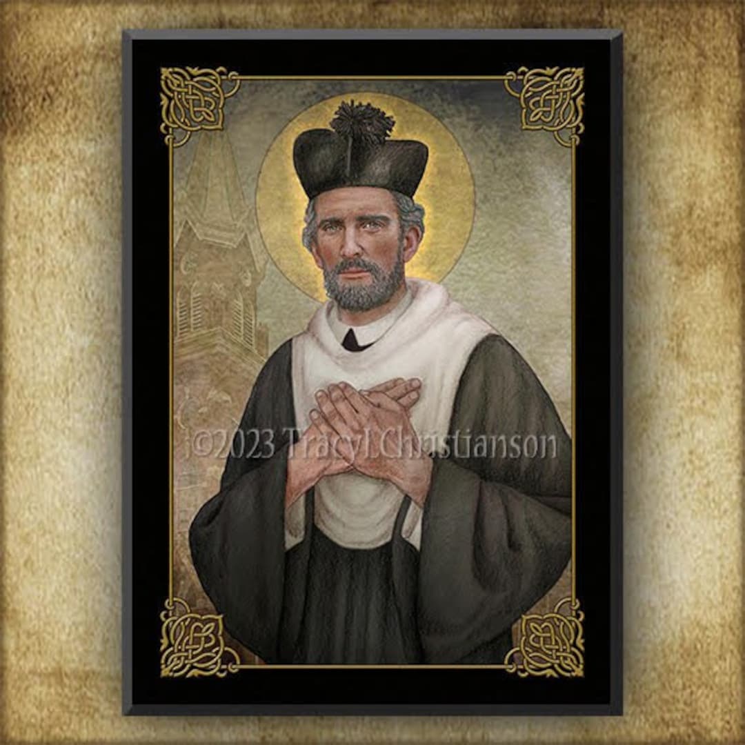 St. John of Kanty (st John Cantius) Wood Icon/plaque & Holy Card GIFT ...