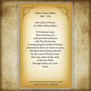 Fr. Nelson Baker Holy Card, Priest Who Practiced Charity - Etsy