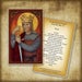 St. Eric IX King of Sweden Holy Card - Etsy