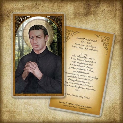 St. Januarius Holy Card Catholic Prayer Card | Etsy