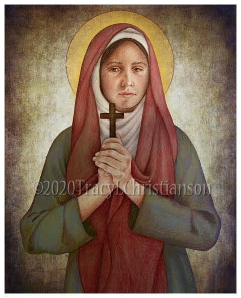 St. Penelope Art Print Catholic Patron Saint - Etsy