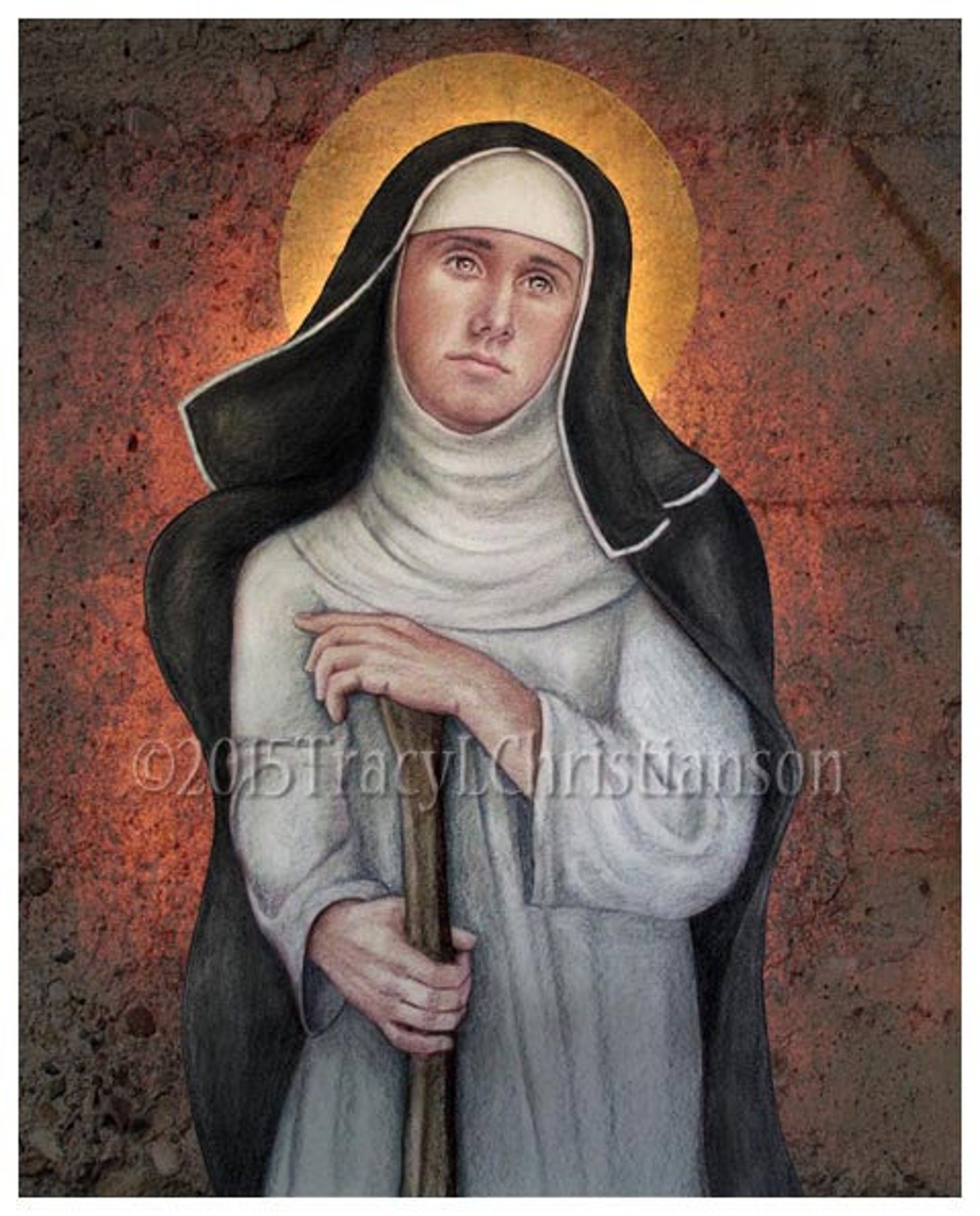 St. Margaret of Castello Print/picture, Catholic Art, Christian Art ...