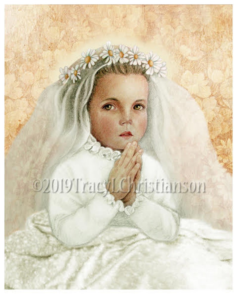 Little Nellie of Holy God Art Print Catholic Patron Saint for - Etsy