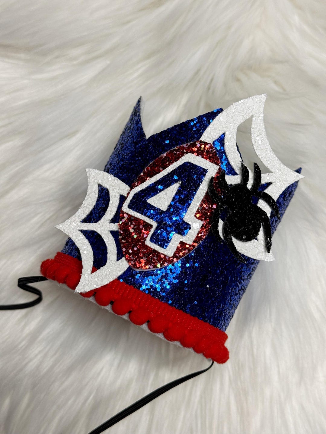 Spider Birthday Crown. Spider-man Birthday Crown. Ready to Ship. Spider ...