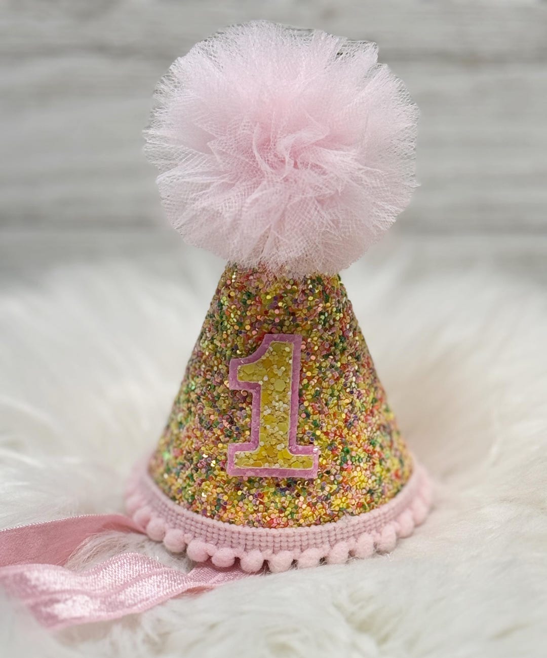 Custom Birthday Hat. Princess Birthday. Girls Birthday Hat. Birthday ...