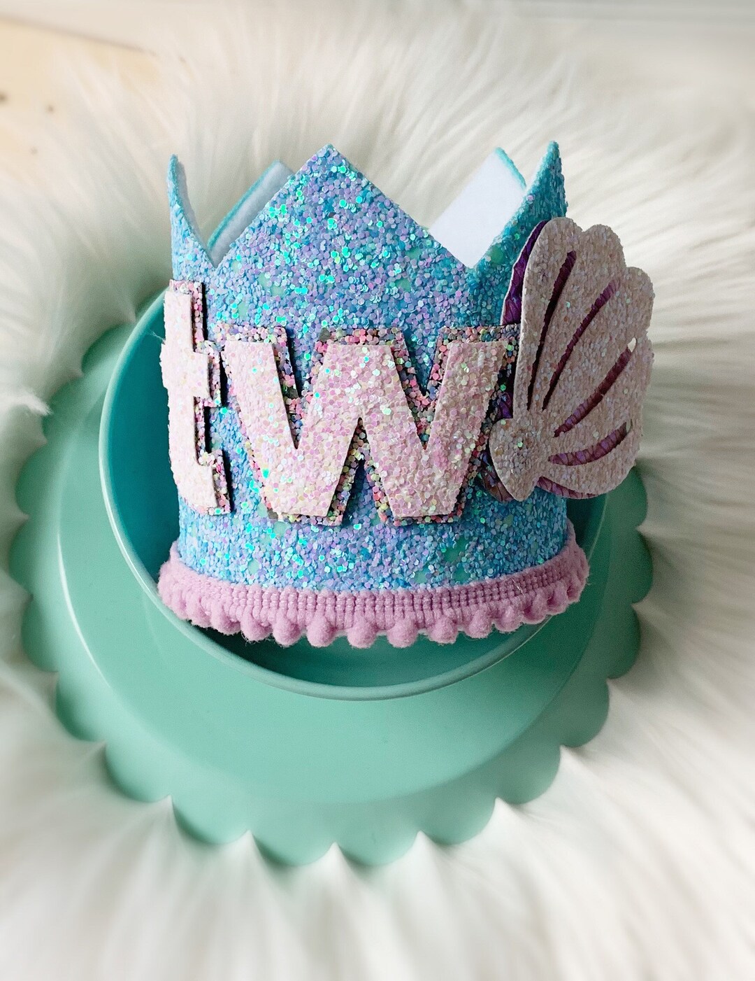 Under the Sea Birthday. 2nd Birthday Seahorse Crown. Birthday Crown ...