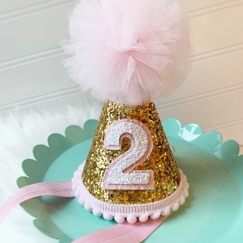 Girl Birthday Hat - Etsy