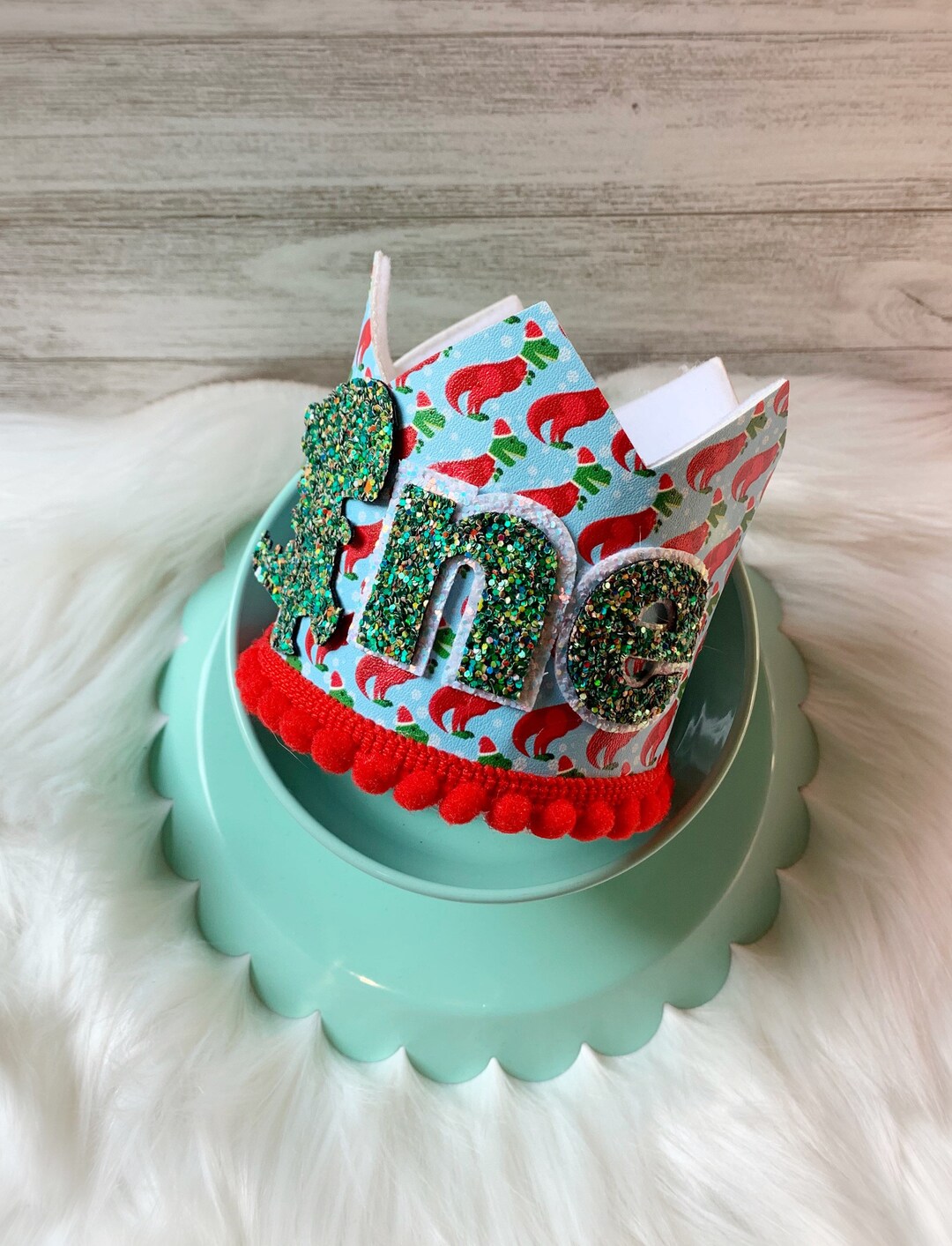 1st Birthday Crown. Dinosaur Birthday. Birthday Hat. First Birthdayhat ...