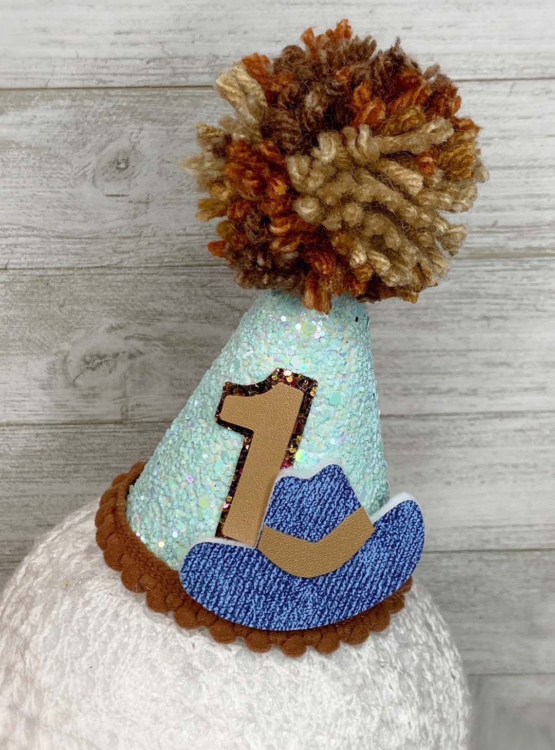 1st Birthday Hat,cowboy Birthday Hat,smash Cake Session,birthday Hat ...
