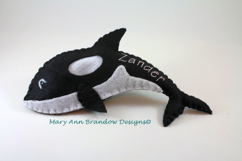 Orca Tooth Fairy Pillow,orca,tooth Pillow,killer Whale,personalized ...