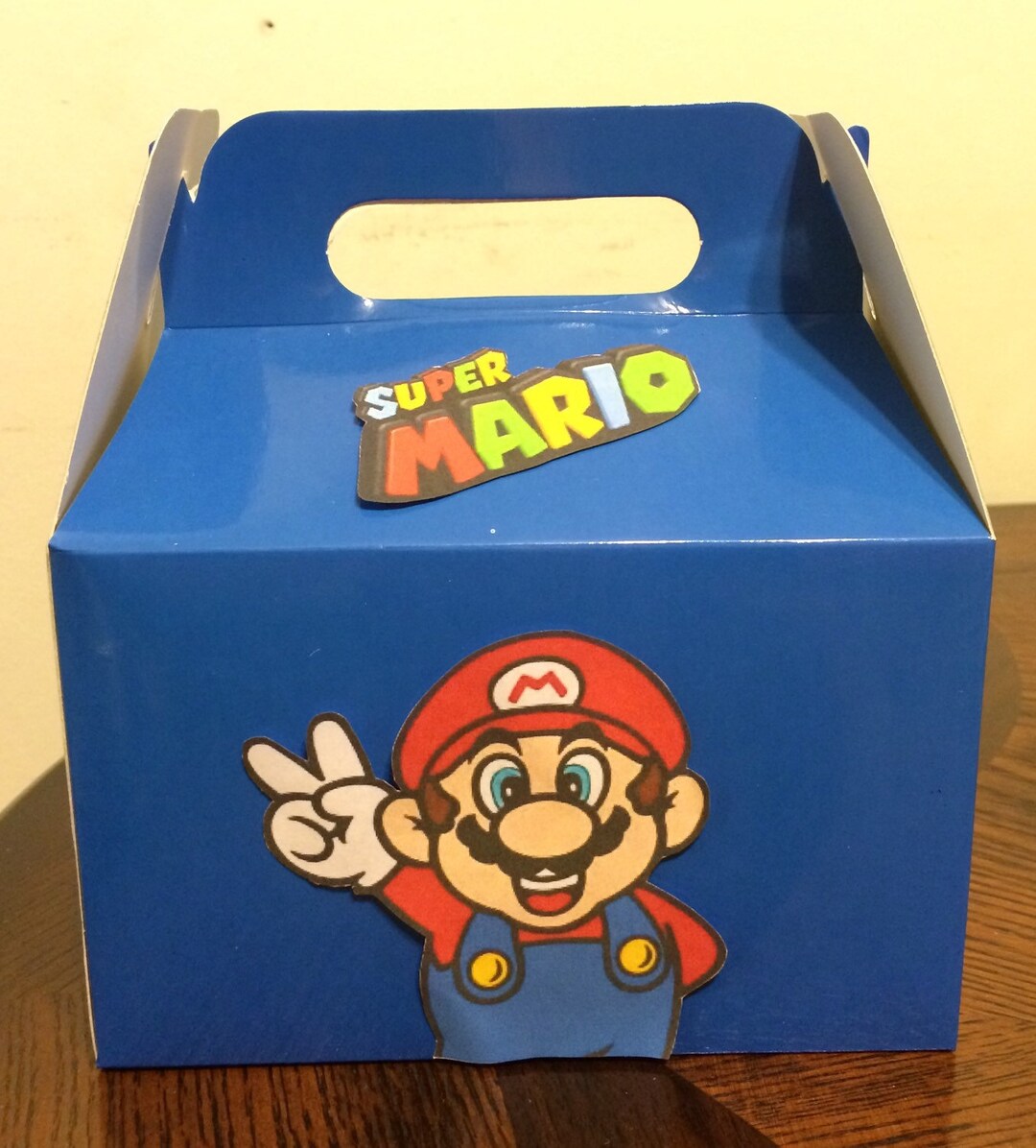 Blue Birthday Favor Boxes - Etsy