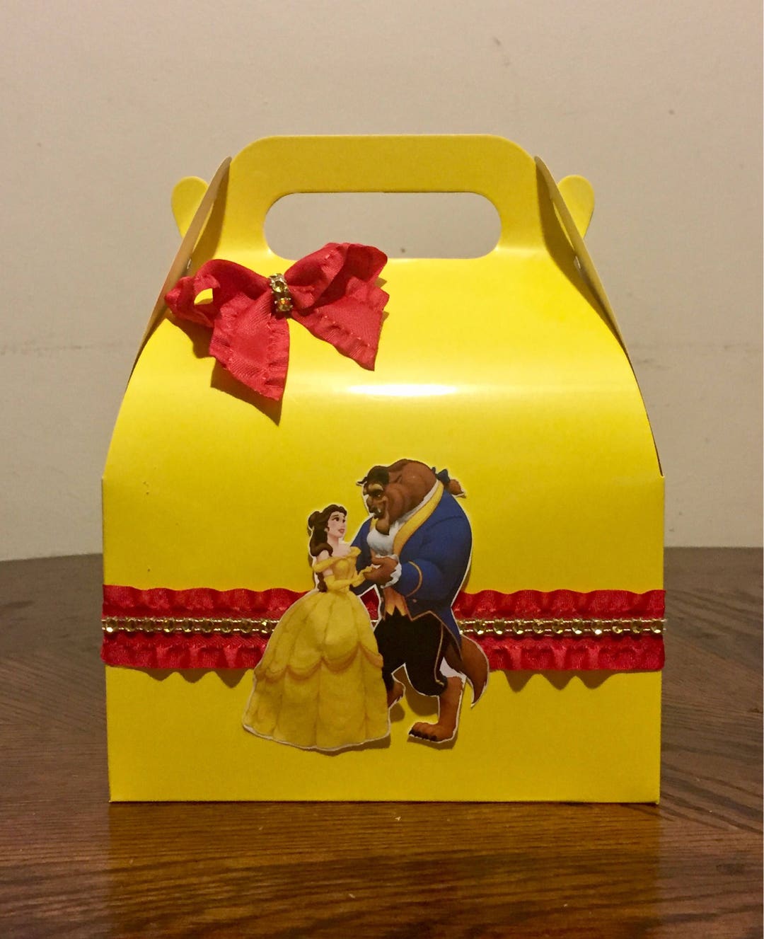 Yellow Favor Boxes/ Yellow Birthday Party Treat Boxes - Etsy