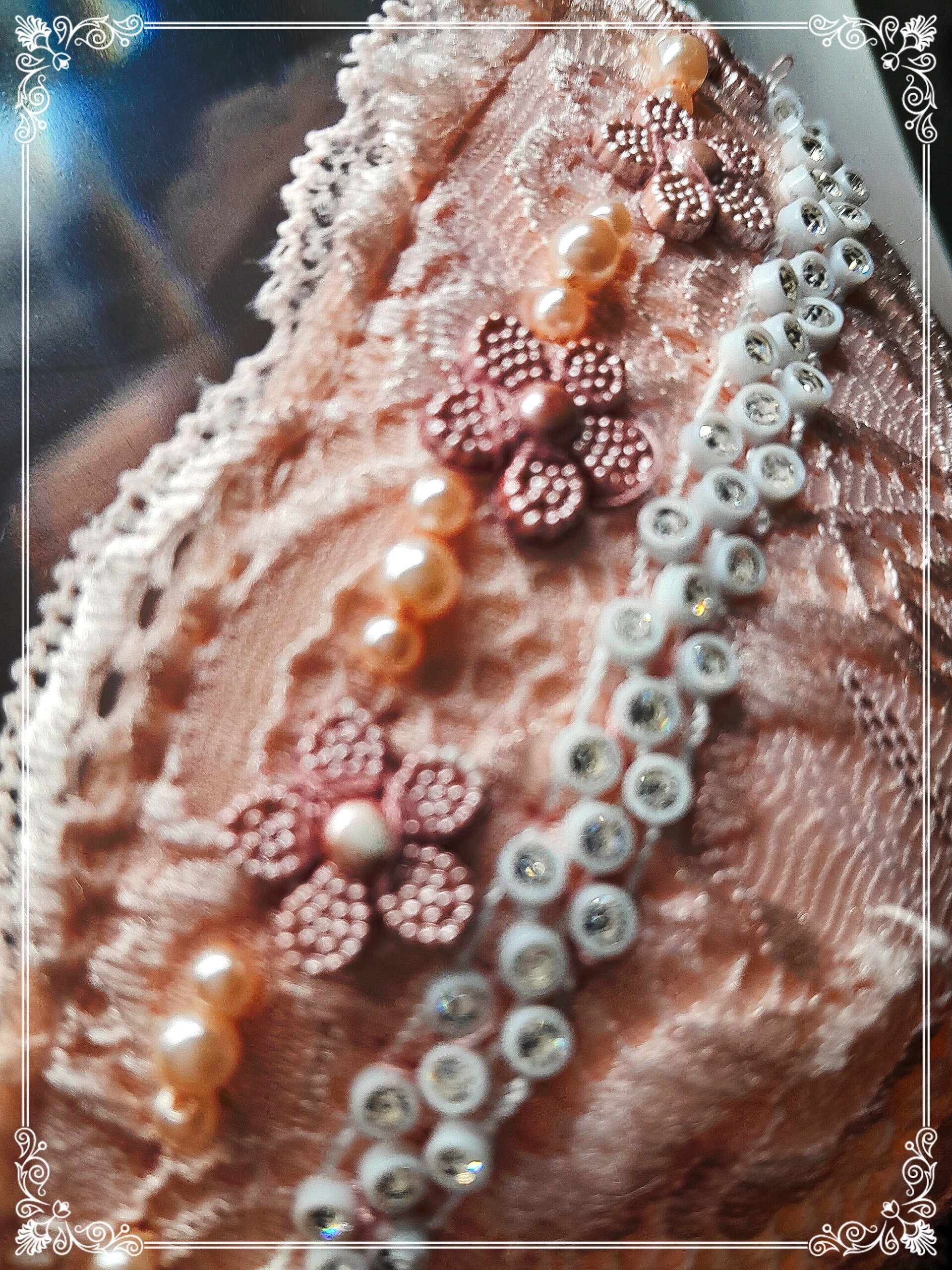 Lacy Embellished Bra - Etsy