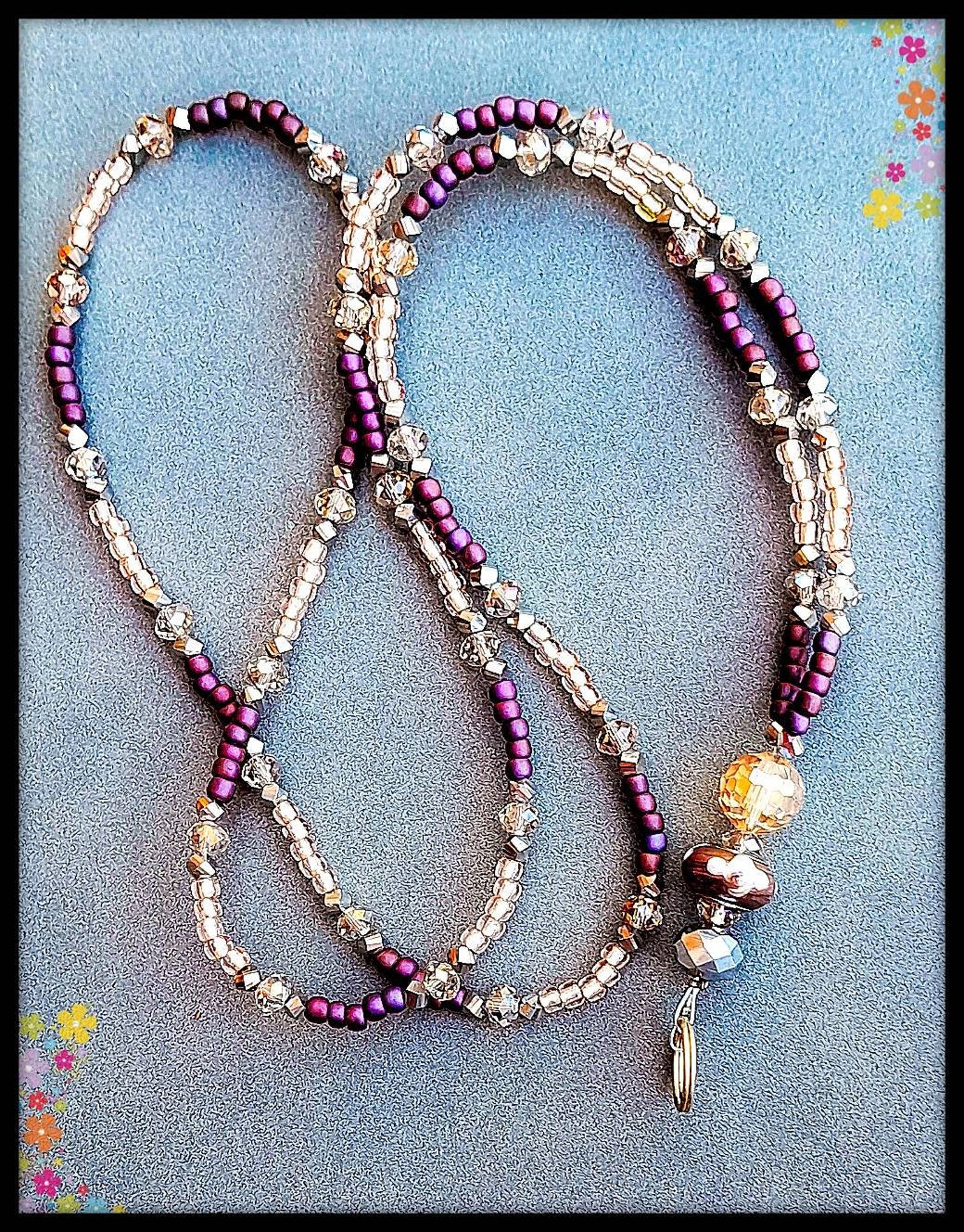 Beaded Business Lanyard - Etsy