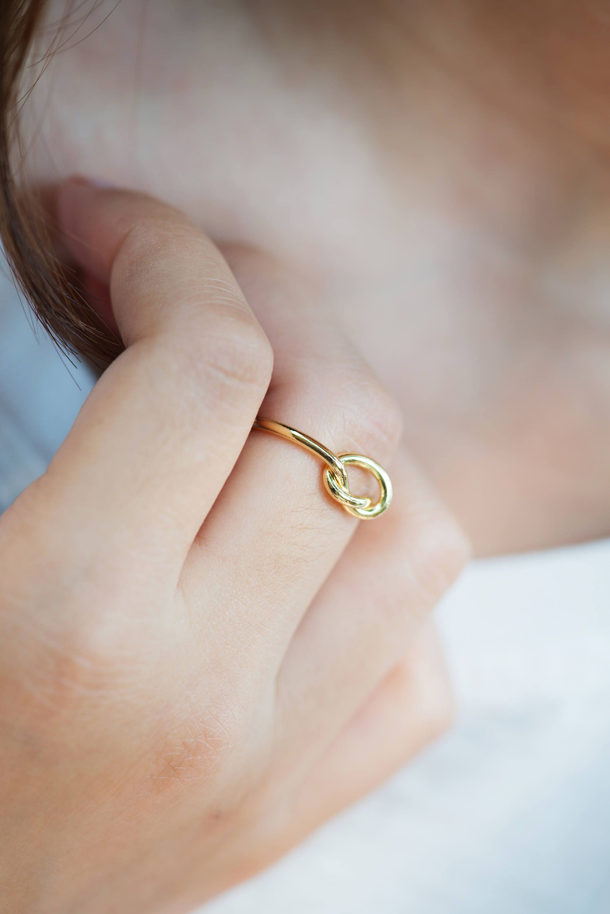 Love Knot Ring love ring tie the knot wedding bride | Etsy