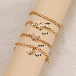 Stylish Anklet Stacking Anklet Summer Vibes Classic Style - Etsy