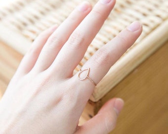 Rain Drop Ring - Etsy