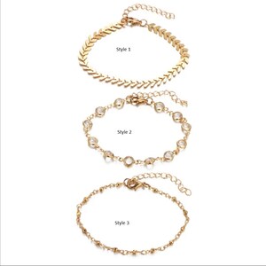 Stylish Anklet Stacking Anklet Summer Vibes Classic Style - Etsy