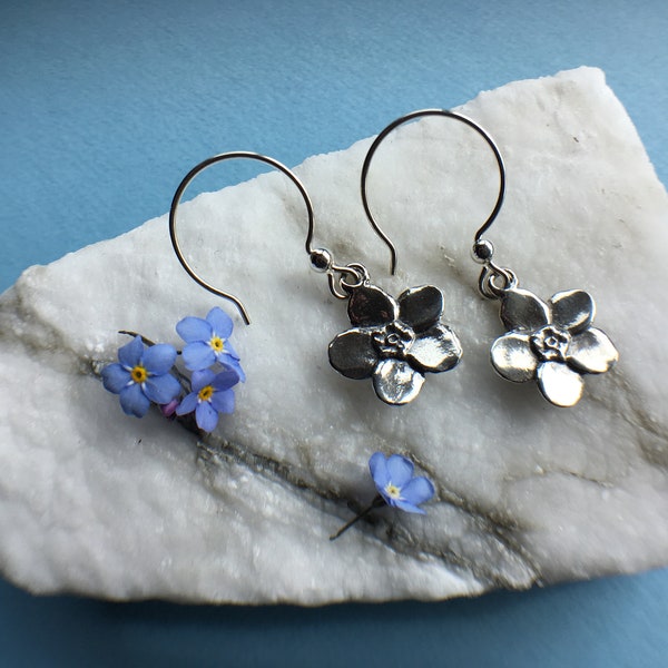 Alaska Forget Me Not Earrings - Etsy
