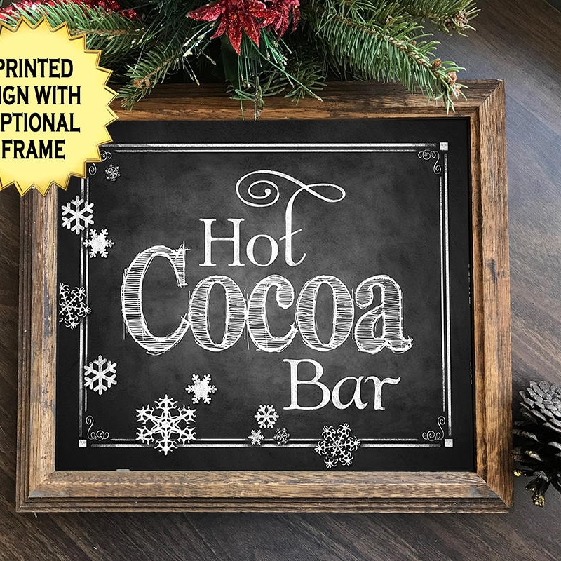 Hot Cocoa Bar Sign - Etsy