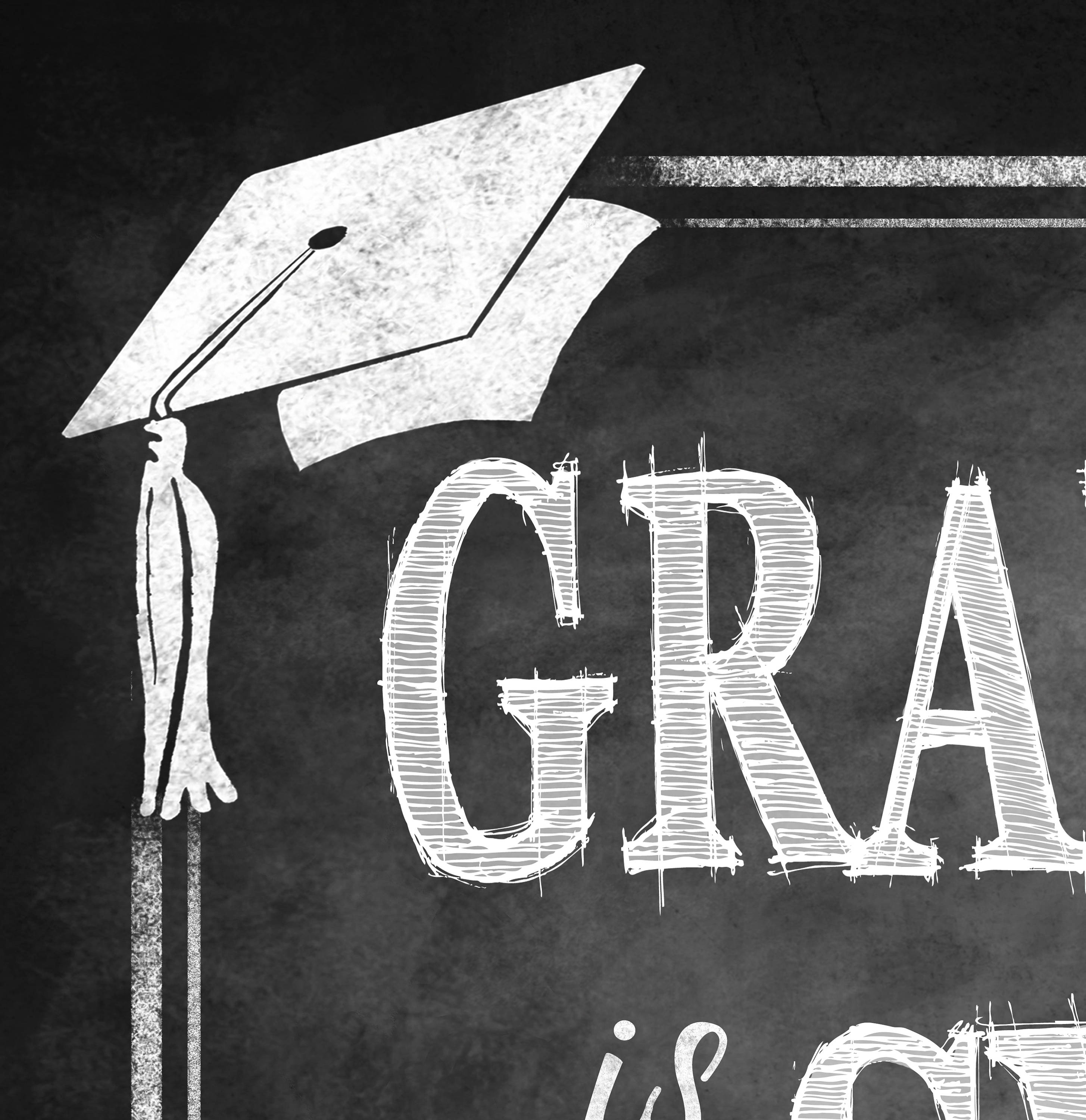 Graduation is Sweet Enjoy These Treats PRINTED Graduation - Etsy