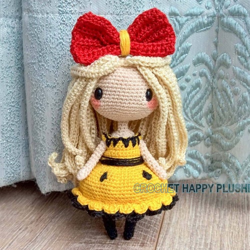 6 Chibi Doll Base Amigurumi Crochet Pattern for Custom - Etsy