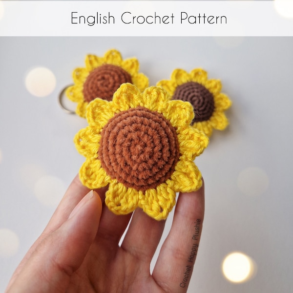 Crochet Cute Keychain Pattern - Etsy