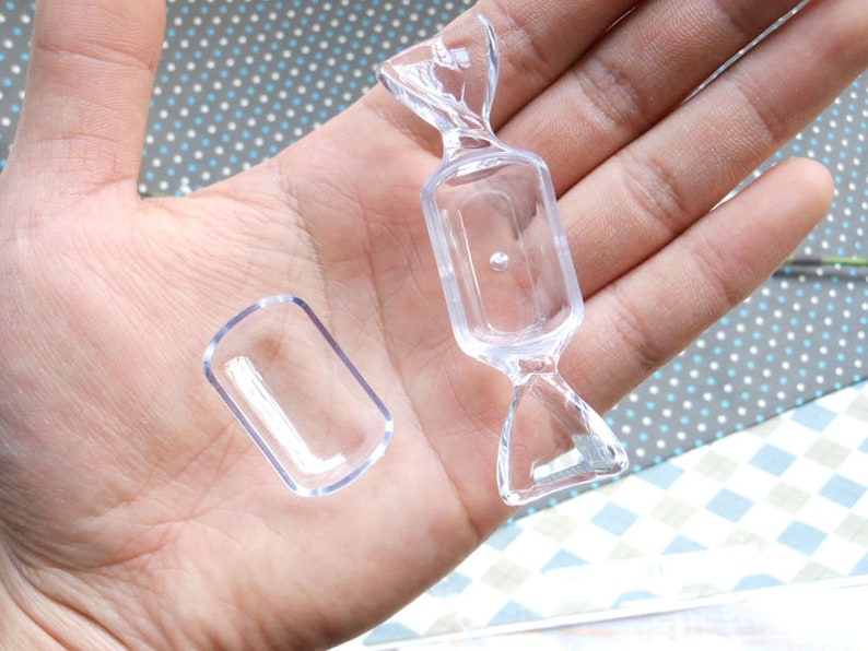 10 PCS Plastic Candy Box Plastic Containersshape of | Etsy