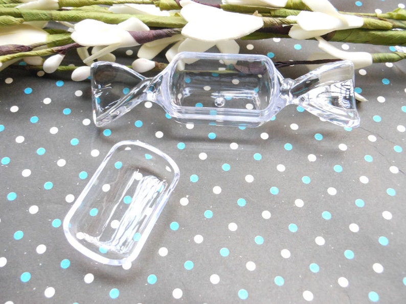 10 PCS Plastic Candy Box Plastic Containersshape of | Etsy