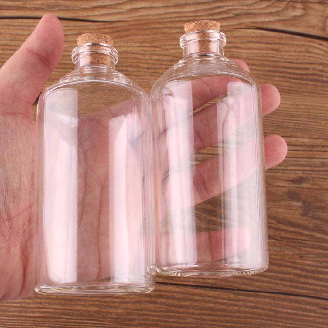 Mini Glass Bottles 110ml 4710012.5mm Small Glass Bottles With Cork ...