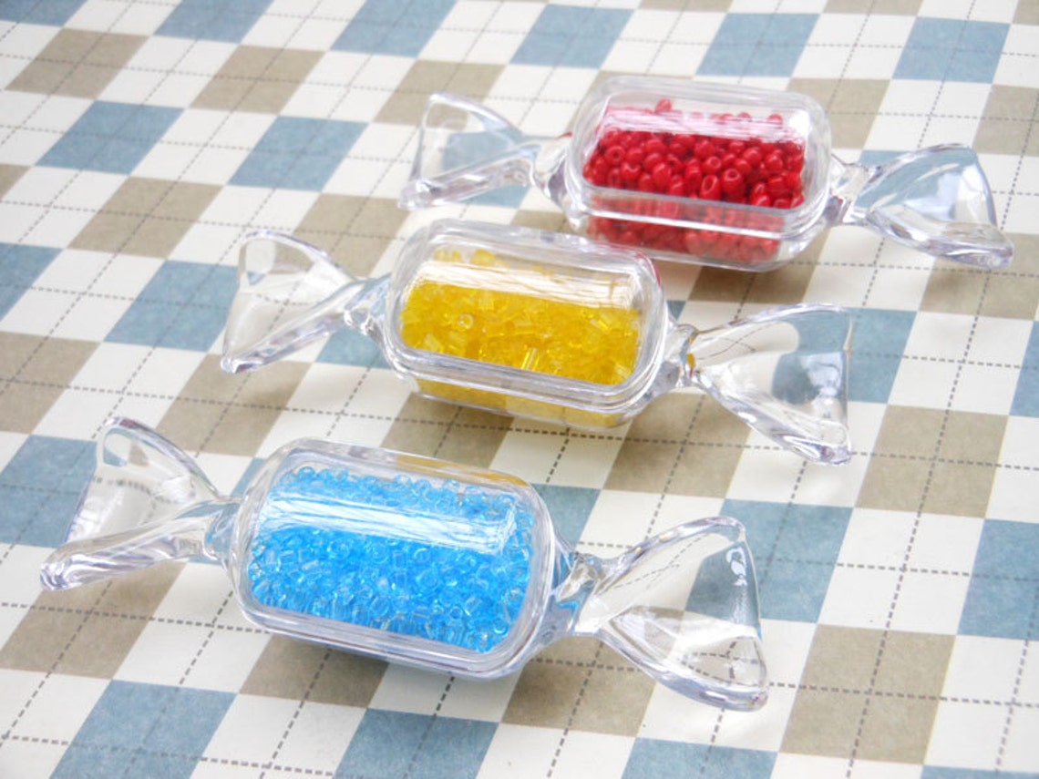 10 PCS Plastic Candy Box Plastic Containersshape of | Etsy