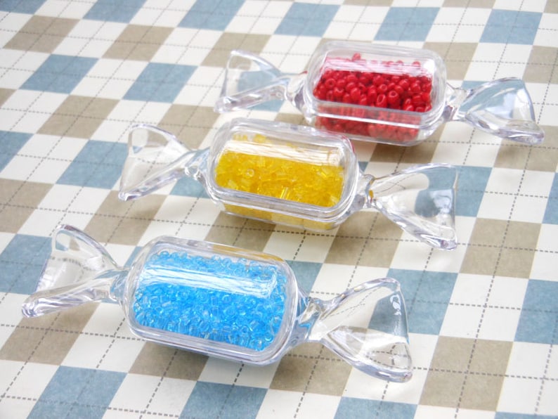 10 PCS Plastic Candy Box Plastic Containersshape of | Etsy