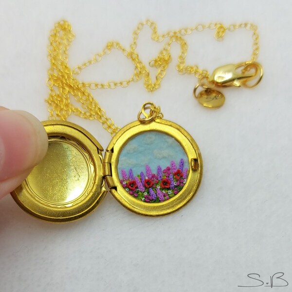 Secret Garden Locket - Etsy