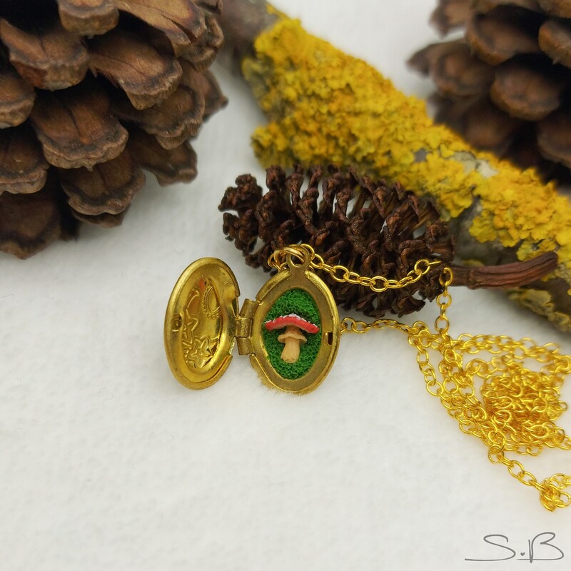 Secret Garden Locket - Etsy