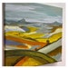 Autumnal Contrast - Past Meets Present/contemporary Square Abstract ...