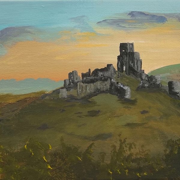 Ancient Castle Wall Art - Etsy