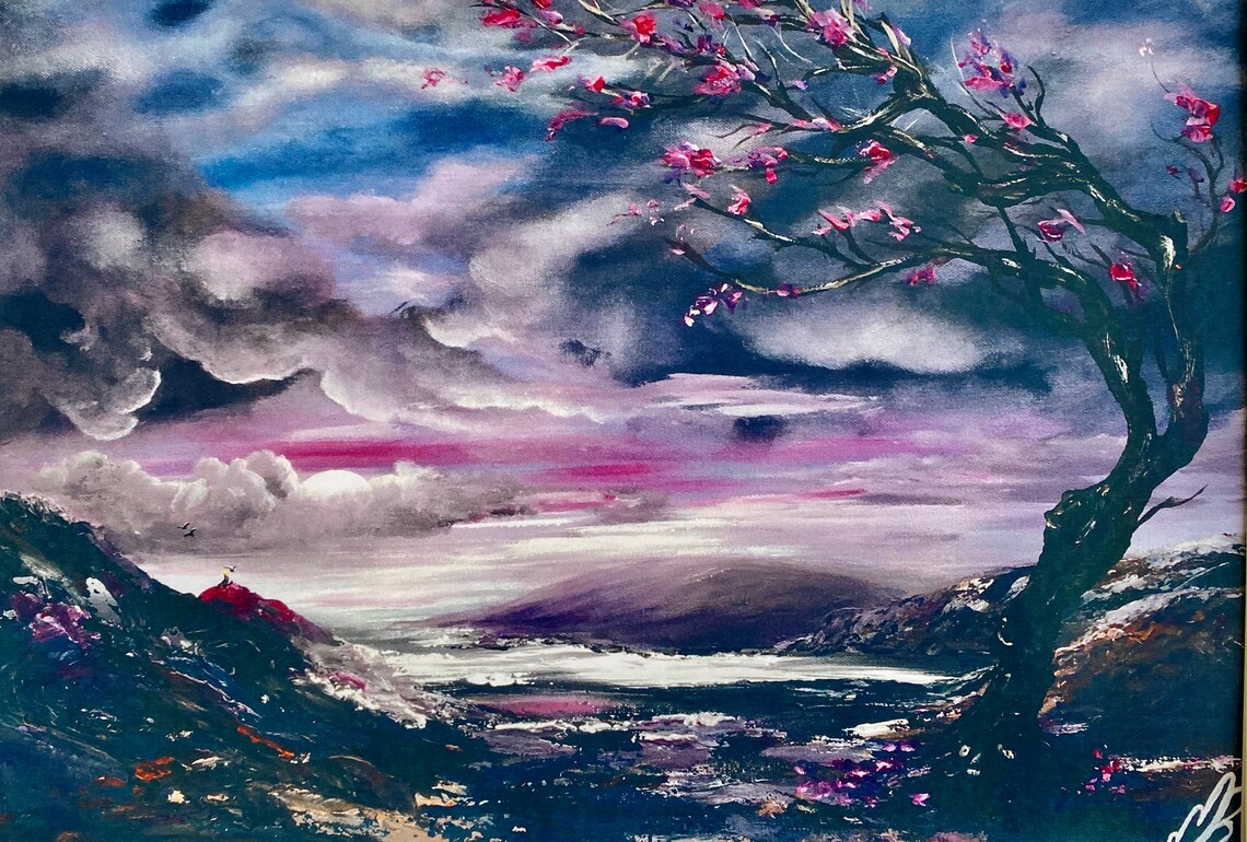 Print of my Spiritual Journey, Spiritual Art, From Original Painting ...