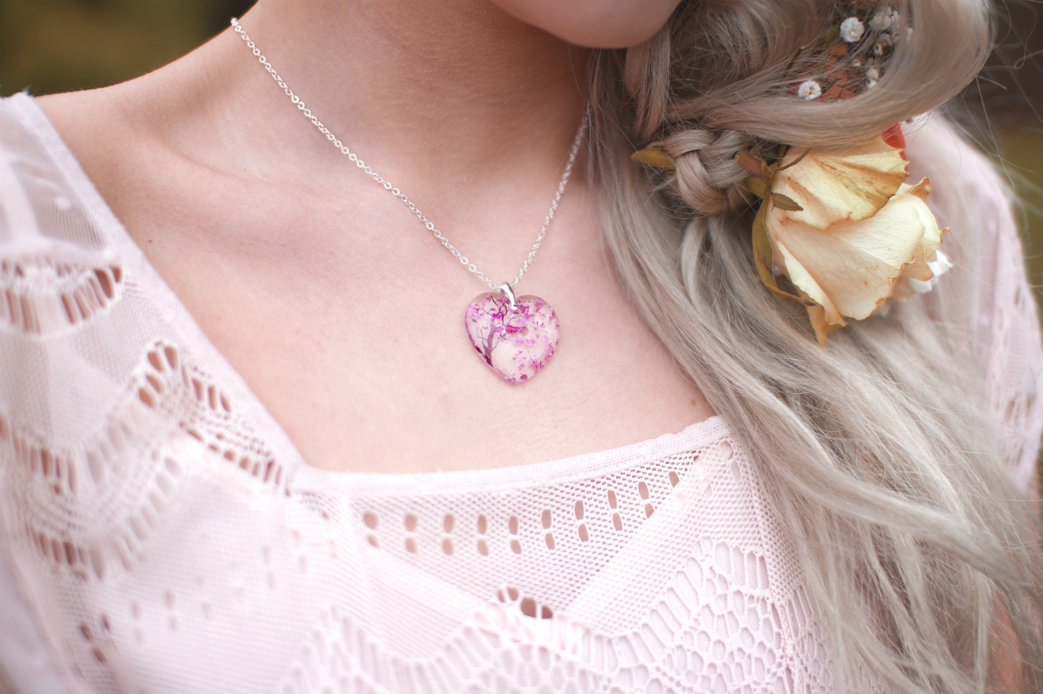 Autumn Necklace / Fall Leaves Necklace / Four Seasons / - Etsy UK