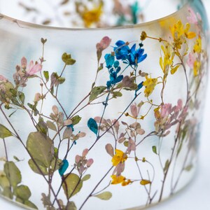 Real Flower Bangle / Extra Super Wide / Wildflower Bangle / - Etsy UK