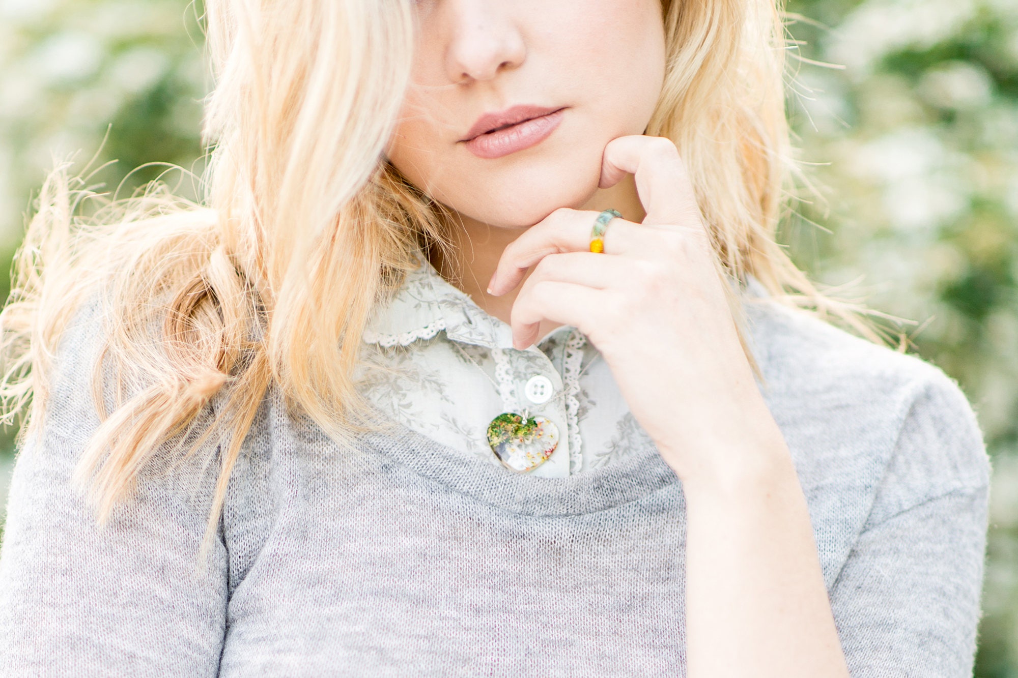 Autumn Necklace / Fall Leaves Necklace / Four Seasons / - Etsy UK