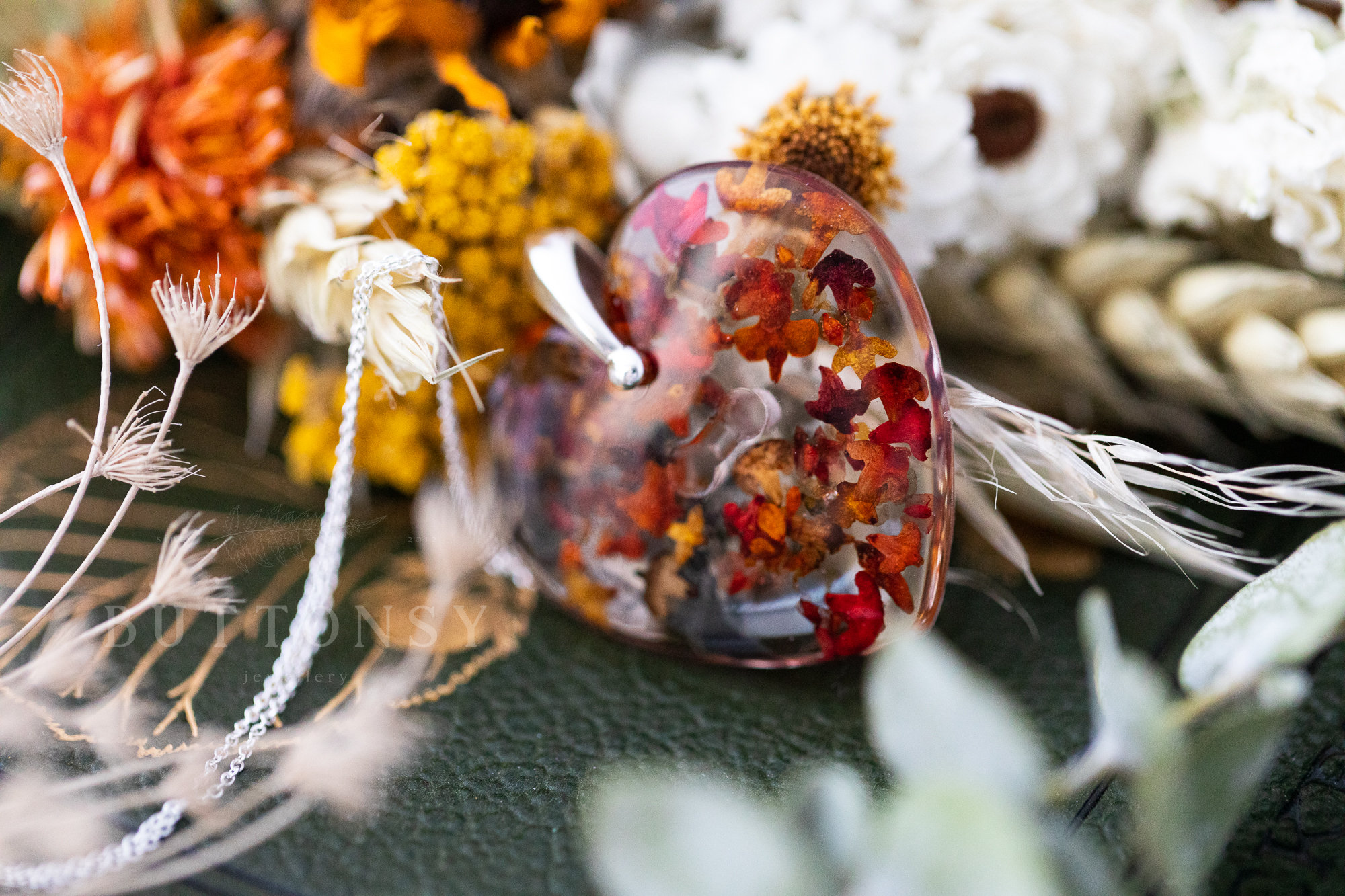 Autumn Necklace / Fall Leaves Necklace / Four Seasons / - Etsy UK