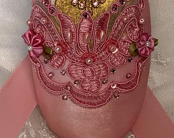 Elegant Nutcracker Dewdrop Fairy Decorated Pointe Shoe. Nutcracker Ballet. Nutcracker Gifts ...