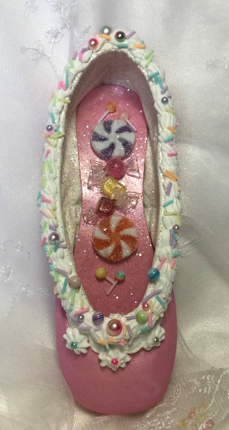 Nutcracker Land of the Sweets Decorated Pointe Shoe - Etsy